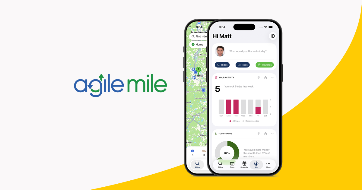 Agile Mile | Transportation Demand Management (TDM) Platform for Regions